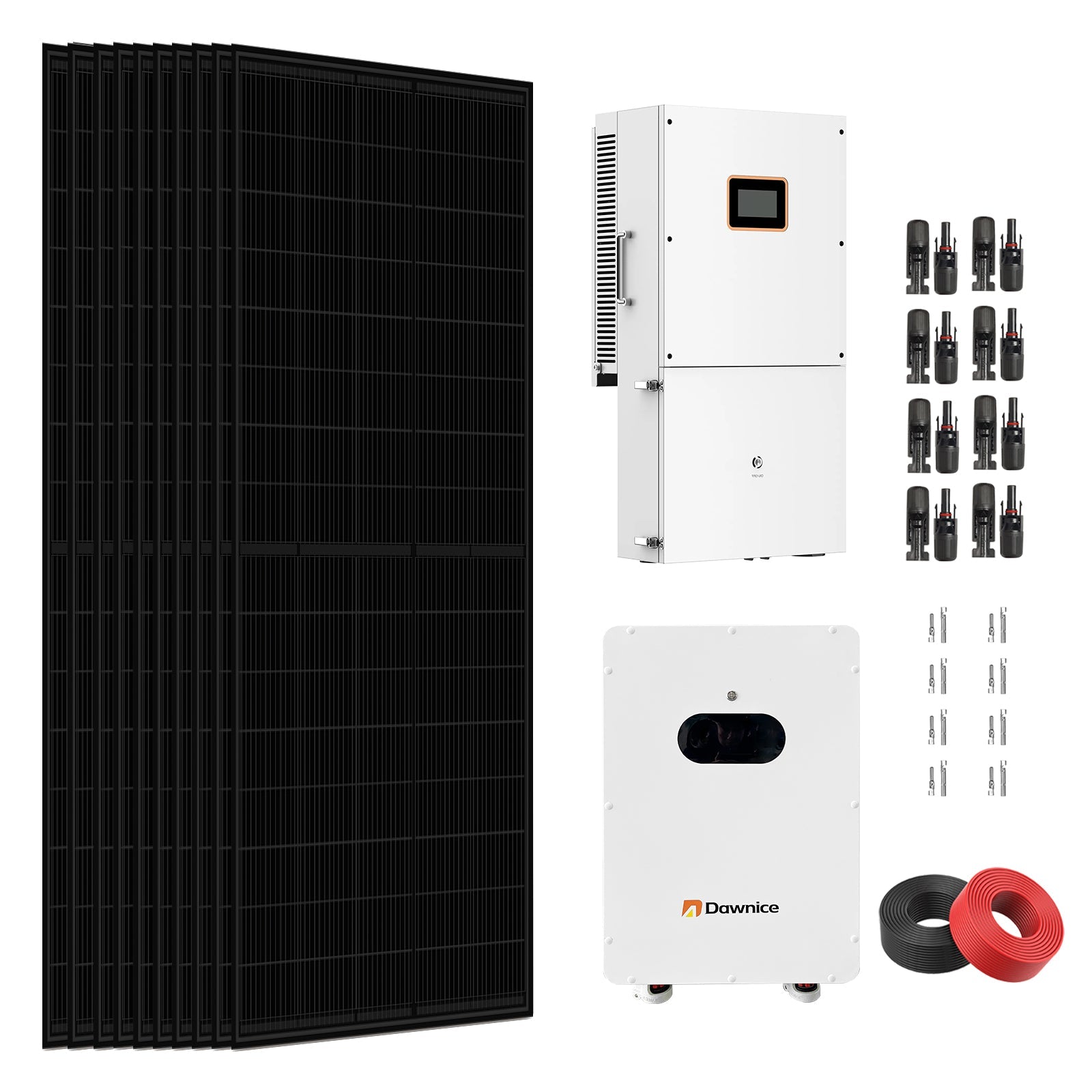 Solar System Kit for US - 120V/240V – Dawnice Solar Store